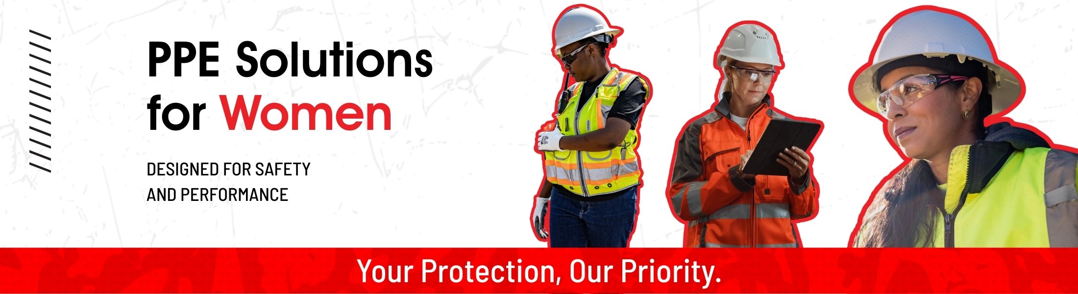 Women's PPE Catalog Landing Page